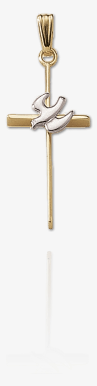 Slender Cross With Dove Detail - Cross PNG Image | Transparent PNG Free ...