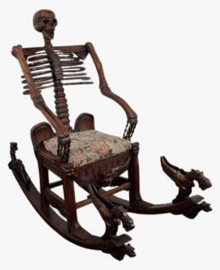 Skeletal Rocking Chair - Rocking Chair For Men PNG Image | Transparent ...
