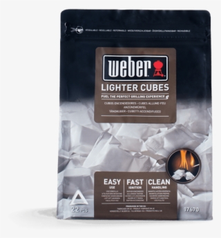 Weber® Fire Lighter Cubes - Lighter Cubes Weber No Smoke PNG Image ...