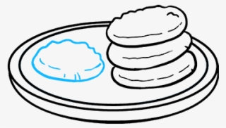 How To Draw Cookies - Line Art PNG Image | Transparent PNG Free ...