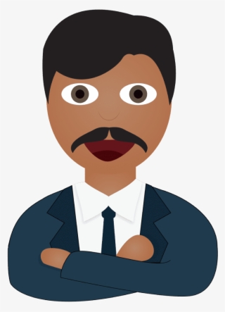 Emoji Hospitality Leaders - Manager Emoji PNG Image | Transparent PNG ...