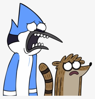 Mordecai And Rigby - Regular Show Mordecai And Rigby Ohh PNG Image ...