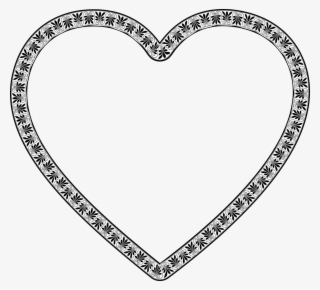 Decorative Frame Heart - Zipper Heart No Background PNG Image ...