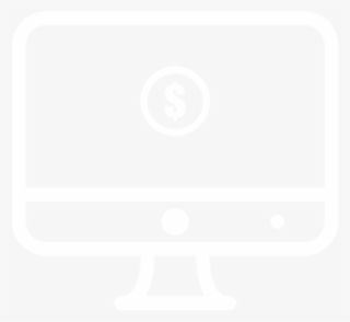 Computer And Money Sign Icon - Customer Portal Icon PNG Image ...