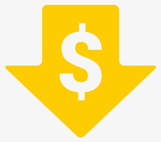 Price Reduction Icon - Cost Reduction Symbol PNG Image | Transparent ...