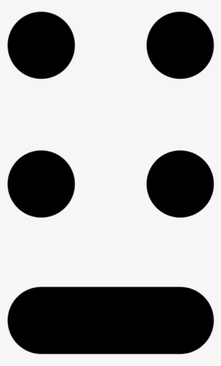 Braille Pattern Dots 145 Bars - Circle PNG Image | Transparent PNG Free ...
