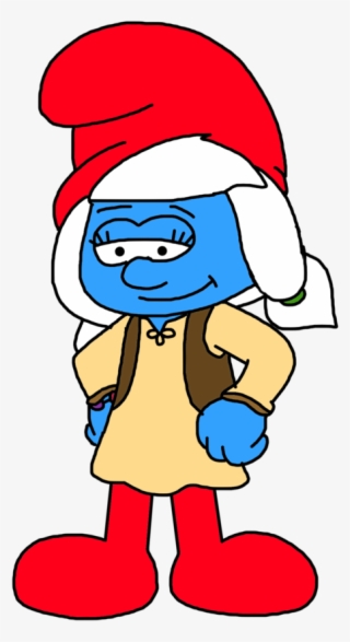 Here's Smurfwillow, The Female Counterpart Of Papa - The Smurfs PNG ...