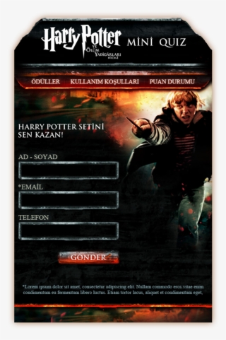 Warnet Bros / Turkey - Harry Potter PNG Image | Transparent PNG Free ...