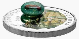 Pure Silver Coloured Coin Under The Sea - Under The Sea Series Seahorse ...