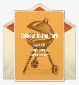 Classic Cookout Online Invitation - Sign PNG Image | Transparent PNG ...