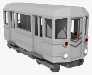 A Small Subway Train Sinpired By The New York Subway - Tram PNG Image ...