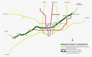Go Midtown Map - Future Go Train Map PNG Image | Transparent PNG Free ...