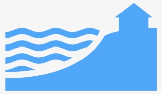 Ocean And Coastal Hazards - Coastal Flood Icon PNG Image | Transparent ...