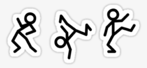 Dancing Stickmen-01 - Stick Man Dance Png PNG Image | Transparent PNG ...