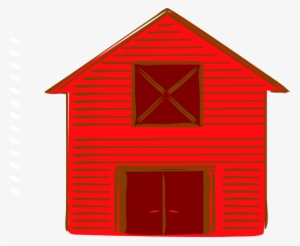 Barn Clipart - Red Shed Cartoon PNG Image | Transparent PNG Free ...