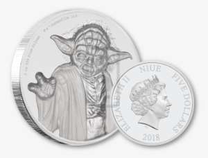 Silver Numis Star Wars Yoda™ Ultra High Relief 2oz - Coins - Star Wars ...