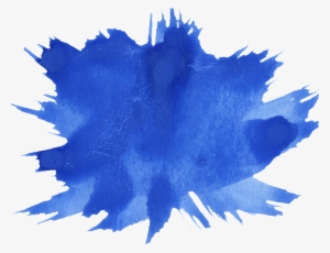 Blue Watercolor Stroke - Illustration PNG Image | Transparent PNG Free ...