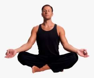 Meditating Png Transparent Image - Yoga Pose Male Png PNG Image ...