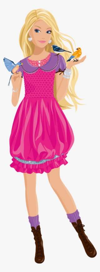 Animated Barbie Clipart - Barbie Clipart Png PNG Image | Transparent ...