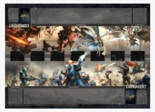 Unending War Two-player Playmat - Warhammer 40k Conquest Playmat PNG ...