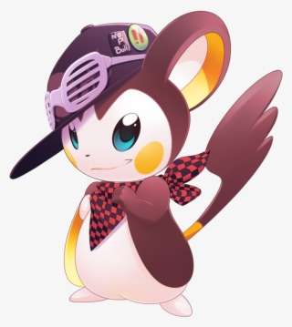 Super Cute Emolga Face , - Emolga PNG Image | Transparent PNG Free ...