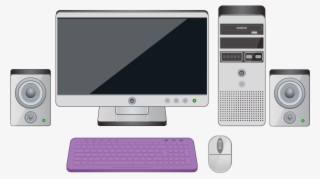 Parts Of A Desktop Computer - Personal Computer PNG Image | Transparent ...