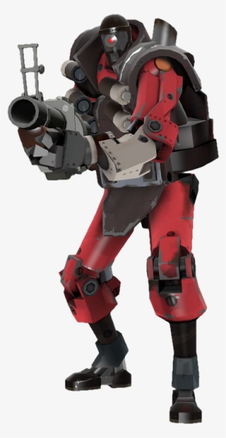 Giant Rapid Fire Demoman - Robot PNG Image | Transparent PNG Free ...