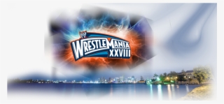 Wrestlemania Xxviii 28 Logo Miami - Wwe Wrestlemania 28 PNG Image ...