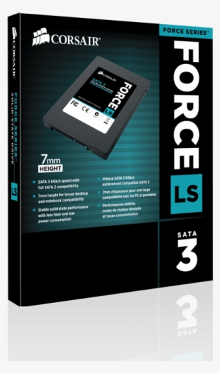 Corsair Force Series Ls Cssd F240gblsb 240gb PNG Image | Transparent ...