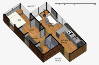 Typ Unit Iso Plan - Floor Plan PNG Image | Transparent PNG Free ...