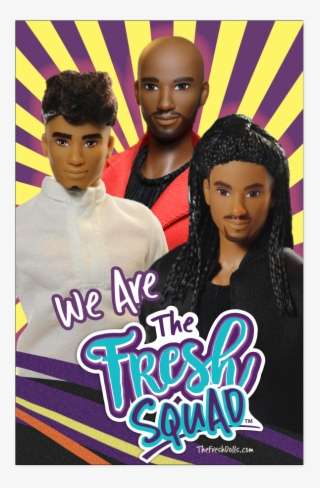 The Fresh Squad Poster - Male Fresh Dolls PNG Image | Transparent PNG ...