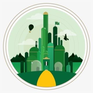 Graphic Free Emerald City Clipart - Wizard Of Oz Emerald City Drawing ...