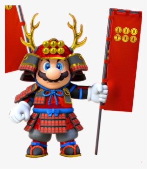 Is None Other Than Super Mario - Super Mario Samurai PNG Image ...