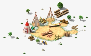 Native American Camp L1 - Native American Png PNG Image | Transparent ...