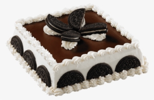 Chocolate Oreo Square Cake PNG Image | Transparent PNG Free Download on ...