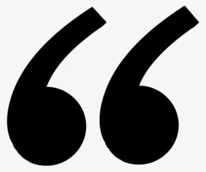Double Quotation Marks Left - Quotation Mark PNG Image | Transparent ...