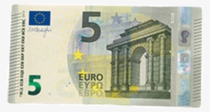 Support Of The New 5 Euro Bank Note - 5 Euro Note PNG Image ...