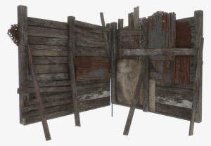Fo4 Junk Fence Corner - Fence PNG Image | Transparent PNG Free Download ...