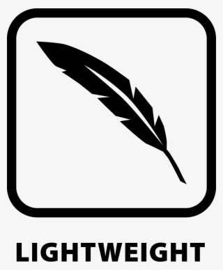 Light Weight Feather Icon - Easy To Carry Icon PNG Image | Transparent ...