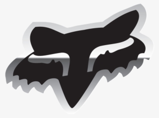 Fox Head Sticker Chrome 1600x V=1544077394 - Fox Racing Logo Orange PNG ...