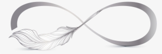 Infinity Symbol With Feather Vector PNG Image | Transparent PNG Free ...