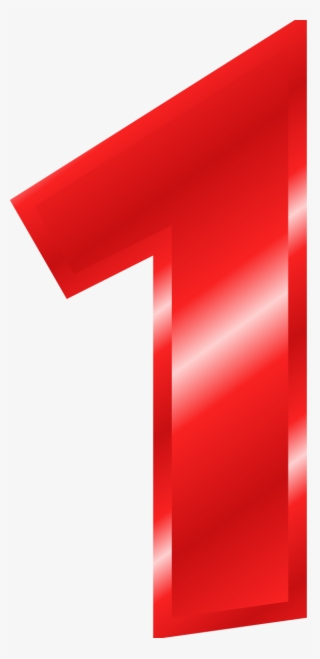 Effect Letters Alphabet Red Clipart By Binameusl - Red Number 1 Png PNG ...