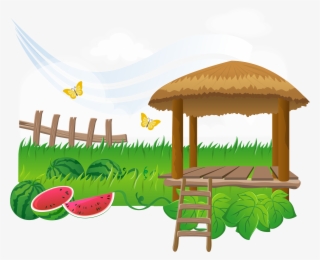 Watermelon Plant Cartoon Png PNG Image | Transparent PNG Free Download ...
