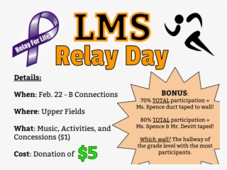 Relay For Life PNG Image | Transparent PNG Free Download on SeekPNG