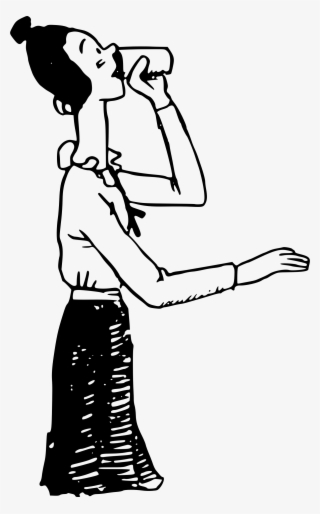 Big Image - Drunk Lady Cartoon Transparent PNG Image | Transparent PNG ...