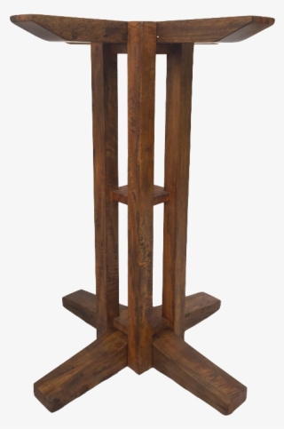Van Burg Wholesale Timber Cafe Table Base - End Table PNG Image ...