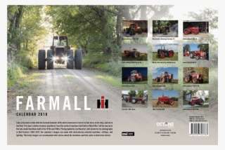 Farmall Tractor Calendar 2018 Shop Case Ih - Trailer Truck PNG Image ...