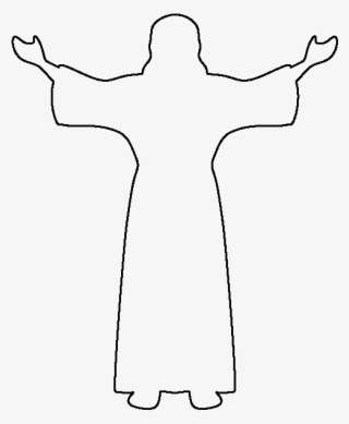 Jesus Outline Clip Art