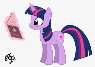 It's Elementary, My Dear Rainbow - Mlp Twilight Sparkle Reading A Book ...