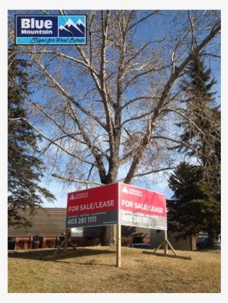 Commercial Real Estate Sign Installation - Banner PNG Image ...